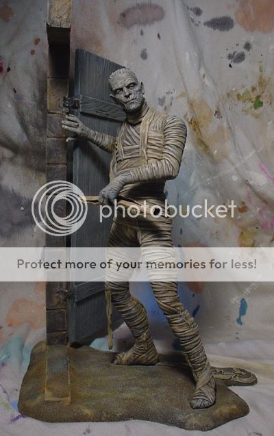 Karloff as The Mummy (Yagher sculpt)