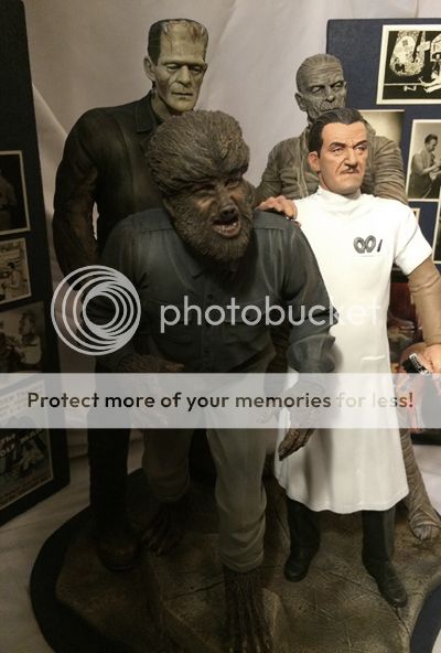 Jack Pierce Tribute diorama