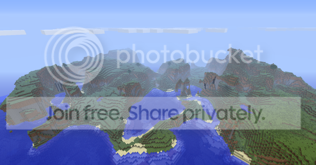 BEST SEED with Prairie, Mountains with Lakes, followed by massive ...