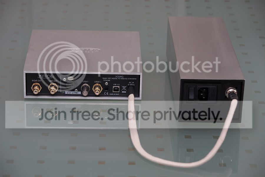 M2Tech Young Dac + Linear PSU