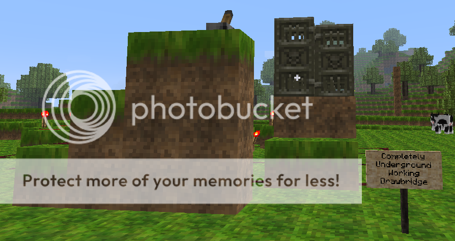 Minecraft Working Drawbridge: How-to - Mods Discussion - Minecraft Mods ...